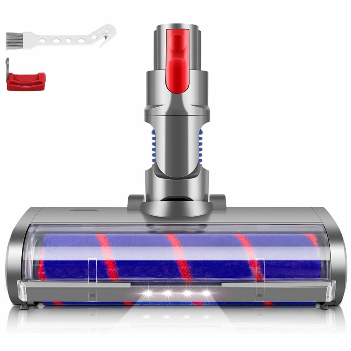 Насадка для пылесоса Dyson V15 V11 V10 V8 V7 с мягкой роликовой щеткой