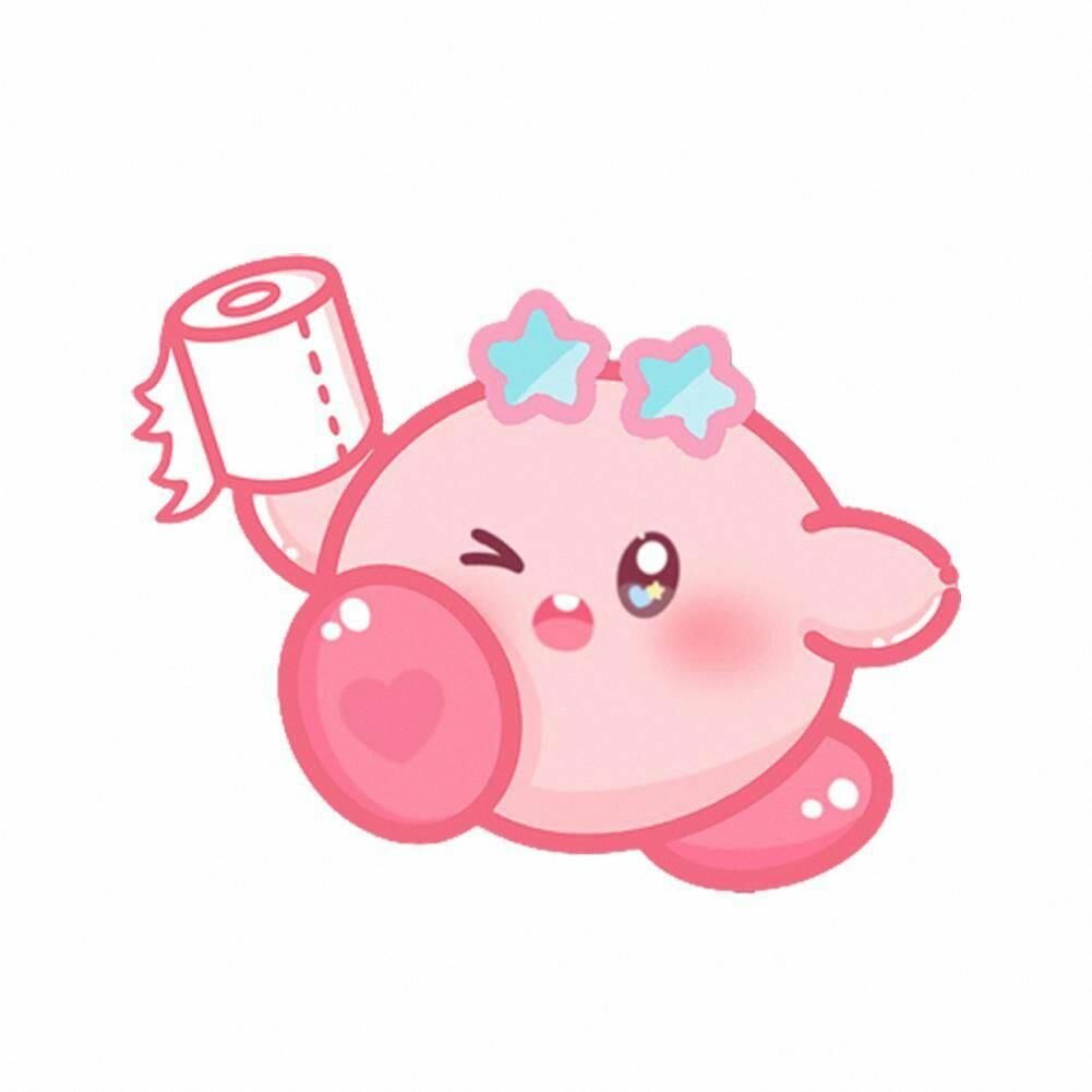 Наклейка на горшок для ванной комнаты