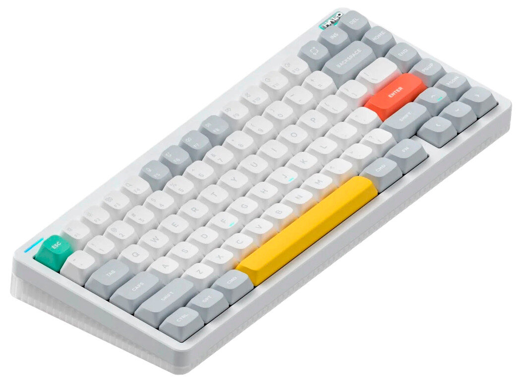 Nuphy Halo75 V2 Ionic White RGB Mint Switch (RU), белый, игровая клавиатура