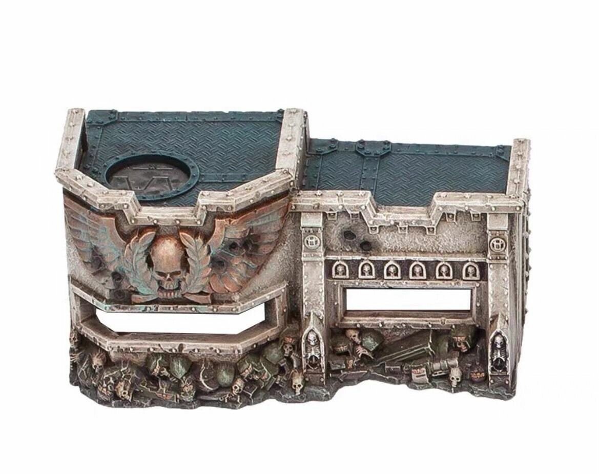 Элемент ландшафта "Имперский Бункер" (Смола, Литье) / Imperial Bunker Terrain (Resin, Cast)
