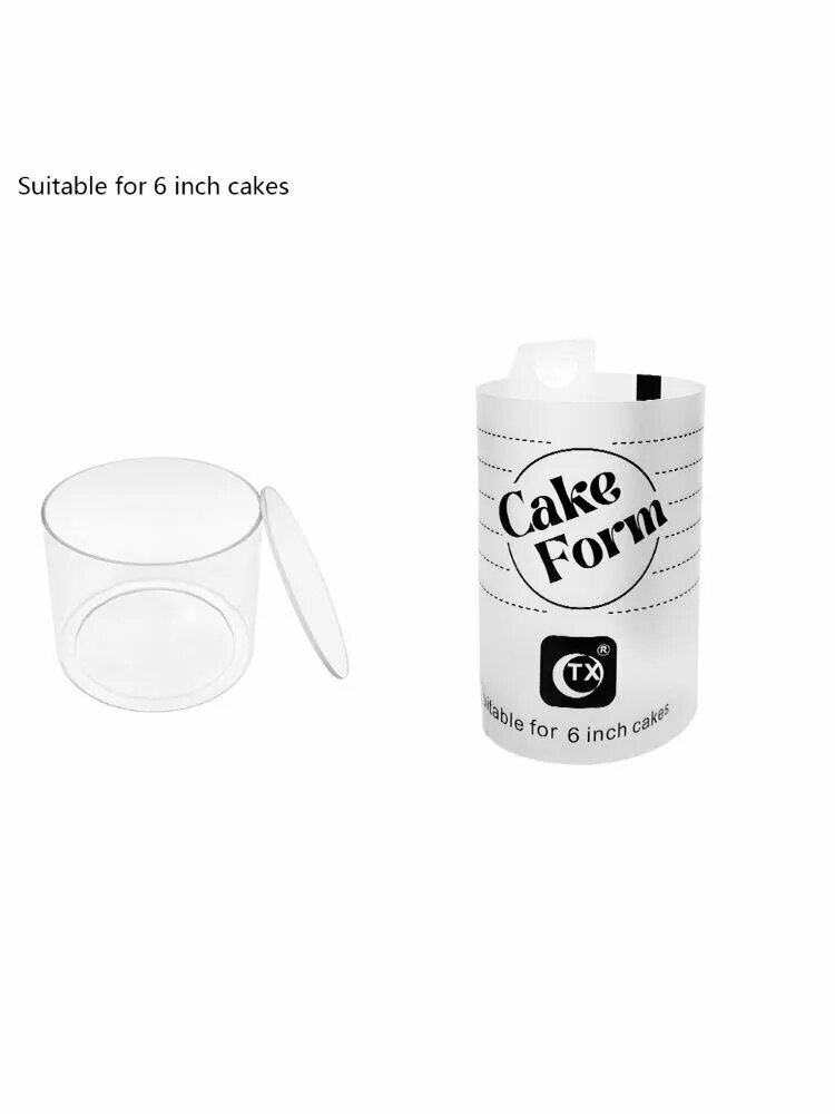Форма для льда "suitable for 6inchs(15cm) cakes", 1 шт