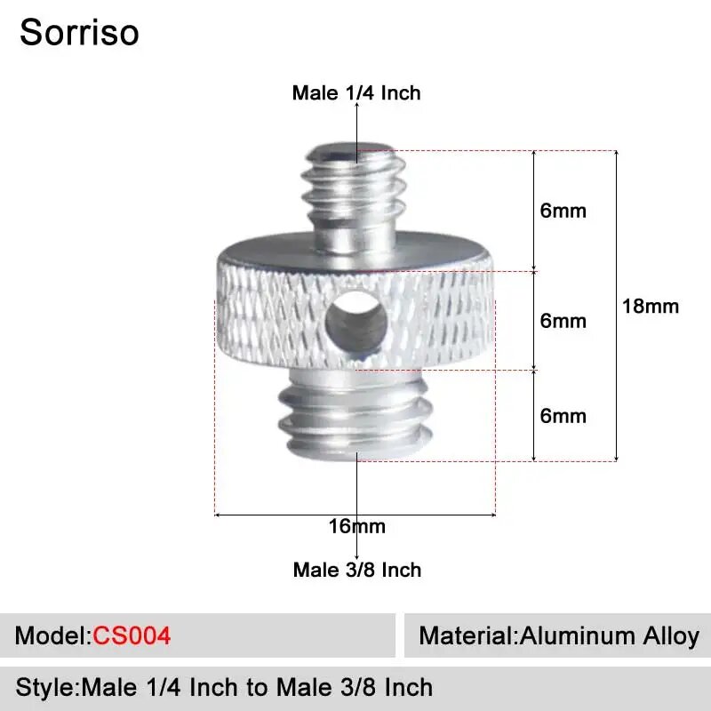 Переходник для крепления штатива Sorriso