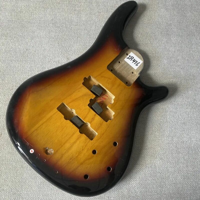 Корпус бас-гитары IB476, кастомный заказ, цвет "санбёрст", массив дерева, PJB 5 струн, активные звукосниматели, правая рука, замена/DIY