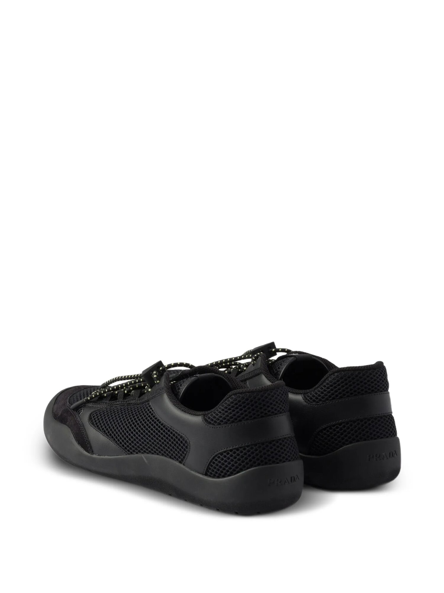 Кроссовки Prada Speedrock, размер 36.5 EU, black/black — фото 1