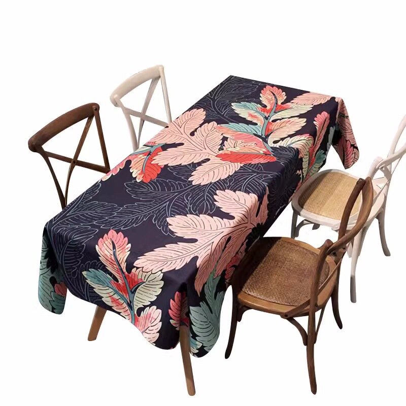 Ткань для обеденного стола, кофейного стола, мастерская живопись, цифровая печать, американский французский стиль, легкая роскошь, высококачественная сельская столовая скатерть