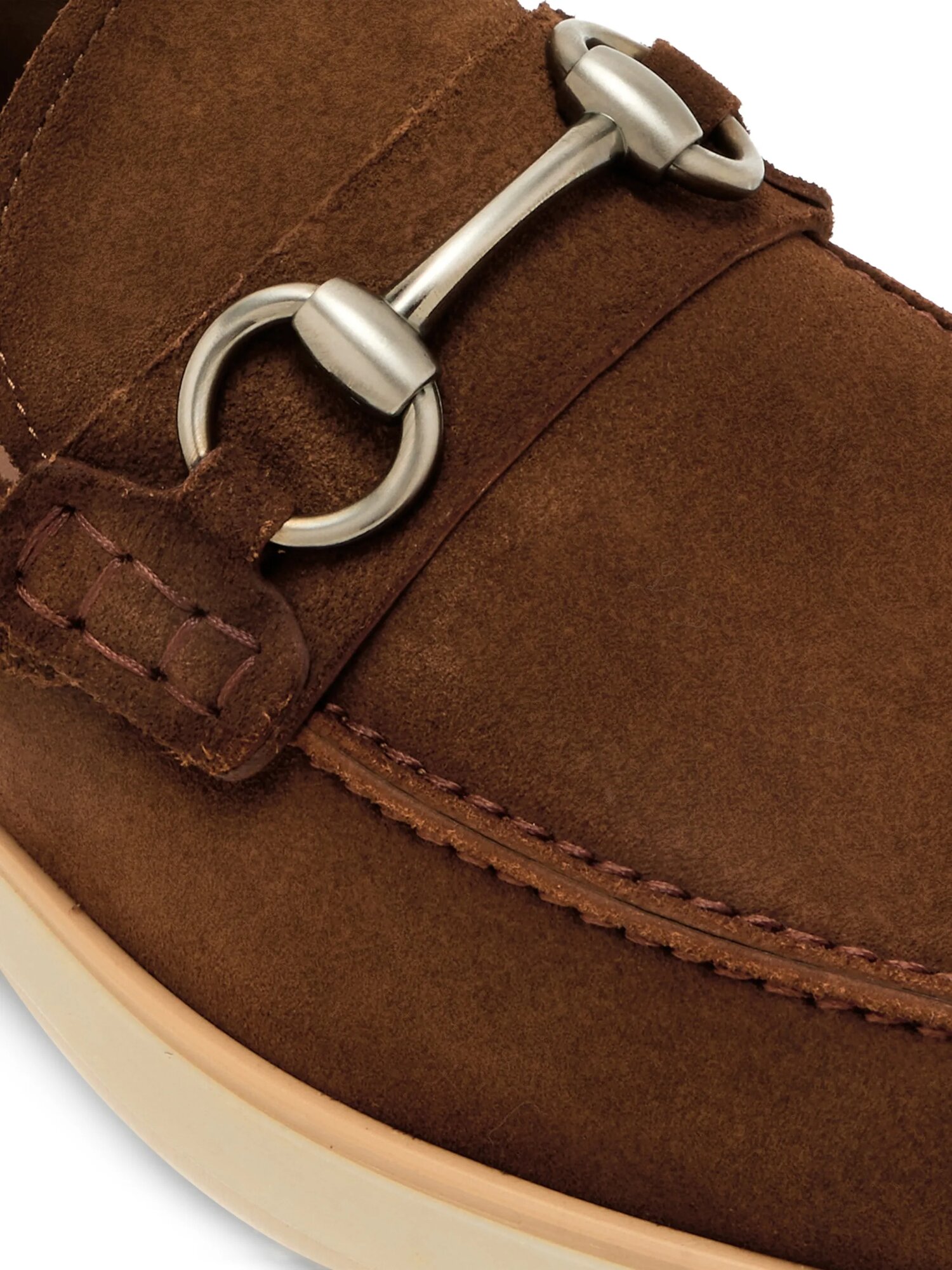 Лоферы MAGNANNI Penny-strap suede loafers, размер 41.5, brown — фото 1