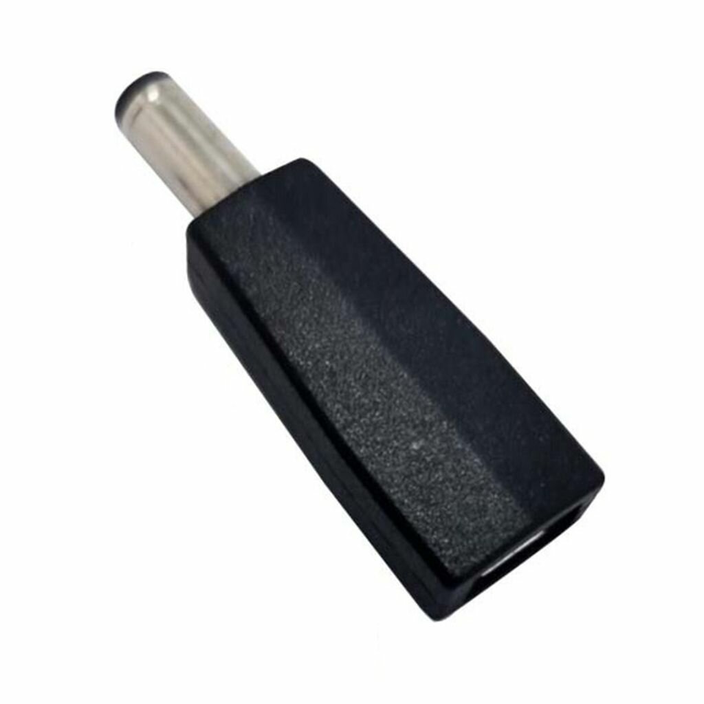 (1 шт.) Переходник с micro USB Female на 5,5x2,1 мм Male