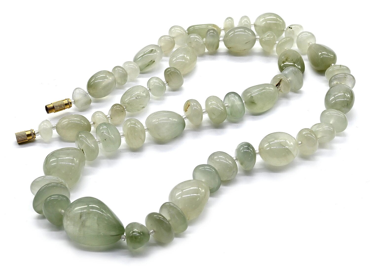 Бусы, хризоберилл