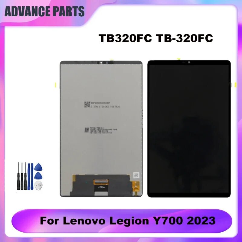 8,8-дюймовый ЖК-дисплей для Lenovo Legion Y700 2023, TB320FC TB-320FC, дигитайзер сенсорного экрана, замена стекла в сборе