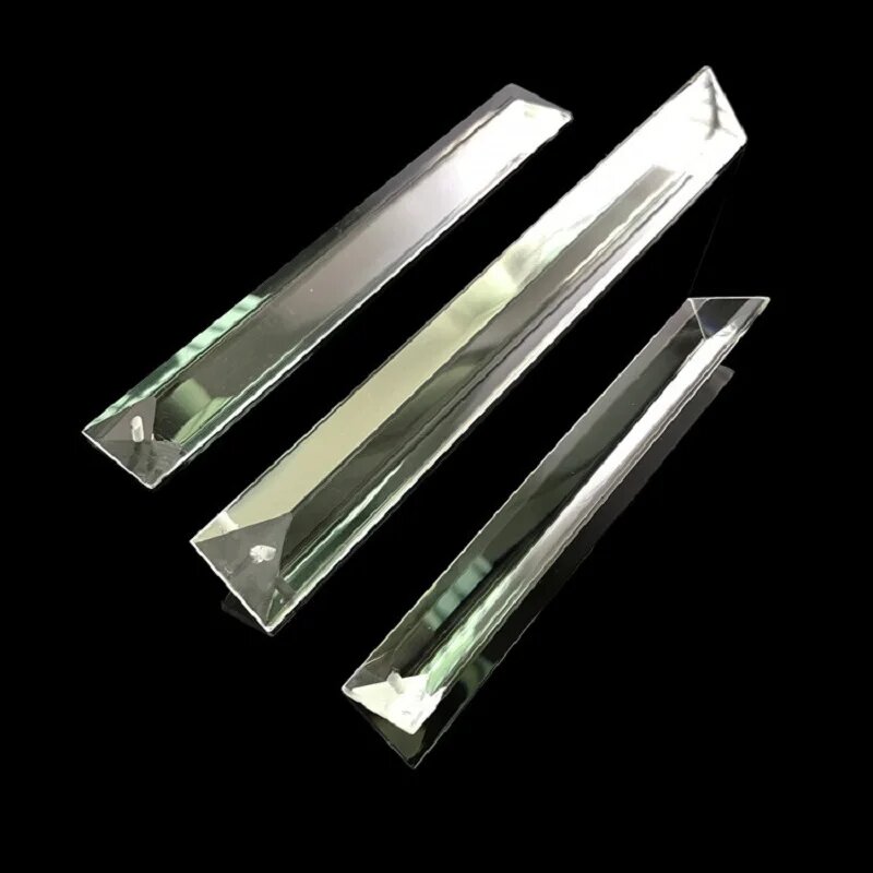 Хрустальная призма для люстр 1 Hole, 22x76mm 30pcs
