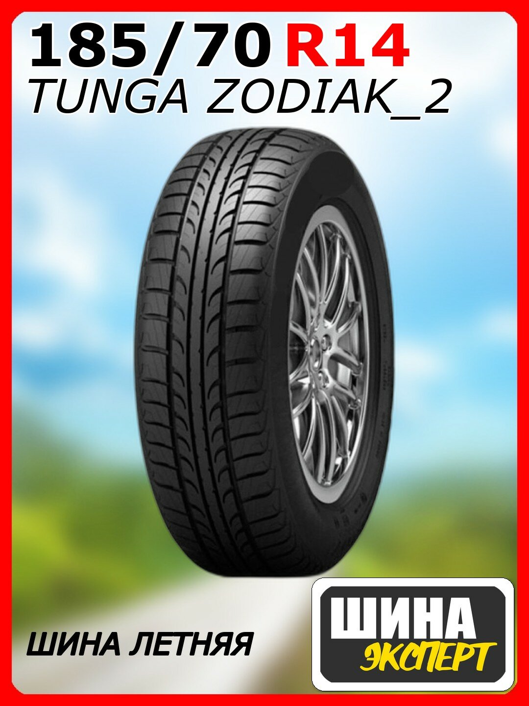 Шина летняя TUNGA 185/70/14 T 92 ZODIAK2 для легковых автомобилей 686203937
