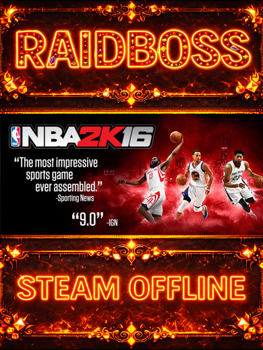 NBA 2K16 игра на аккаунте для ПК с OFF активацией для Steam (PC) РФ + СНГ