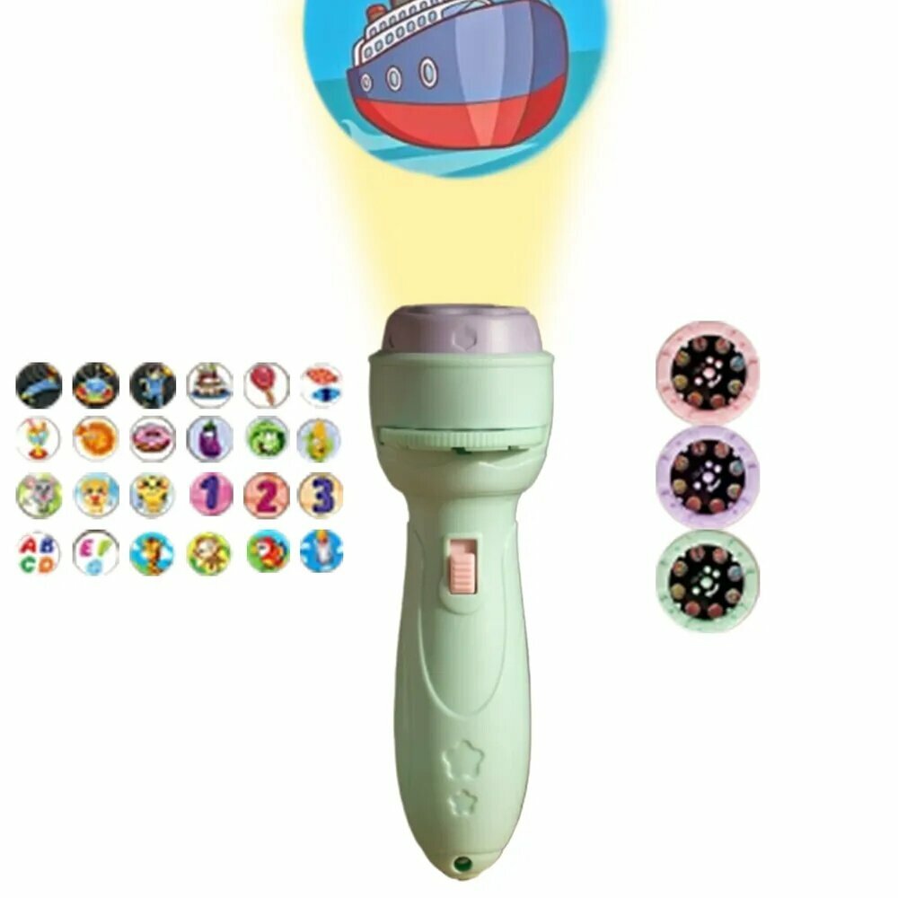 Научные игрушки с 24 узорами , Диапроектор