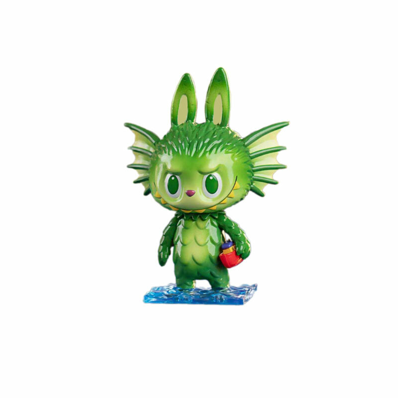 POP MART LABUBU THE MONSTERS Эльфийская коллекция монстров Милые слепые боксы, Confirmed-SEAMONSTER Deep Sea Monster (Open)