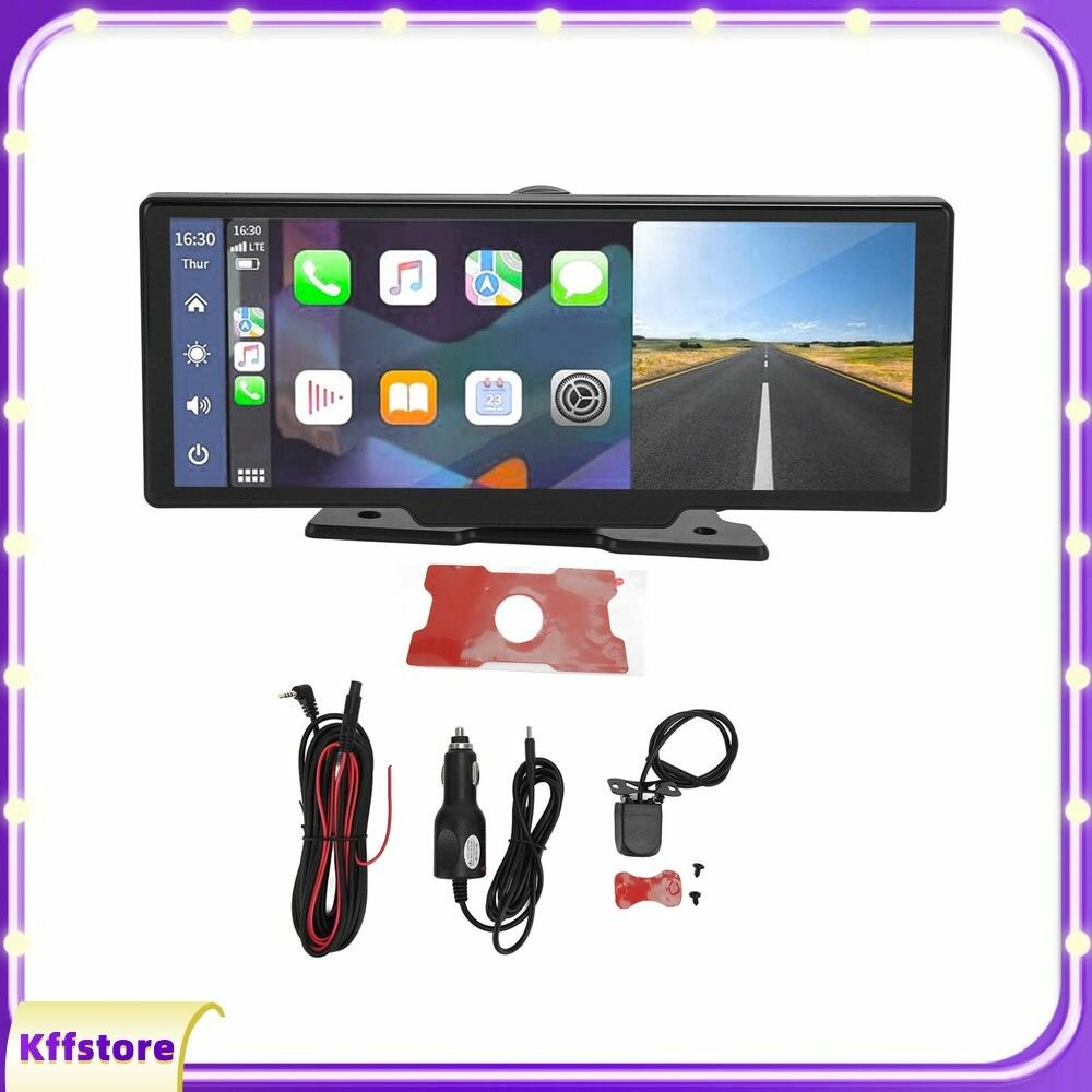 9.3" автомобильный радиоприемник, GPS навигация, Bluetooth, Wi-Fi, голосовое управление, FM, без карты