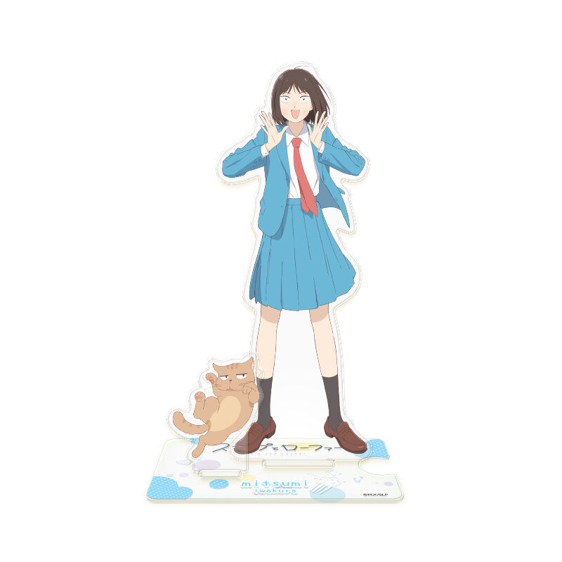 POP MART 'Fleece' Collection Resonance Mizuki Iwakura, Shiro Shima Acrylic Stands null