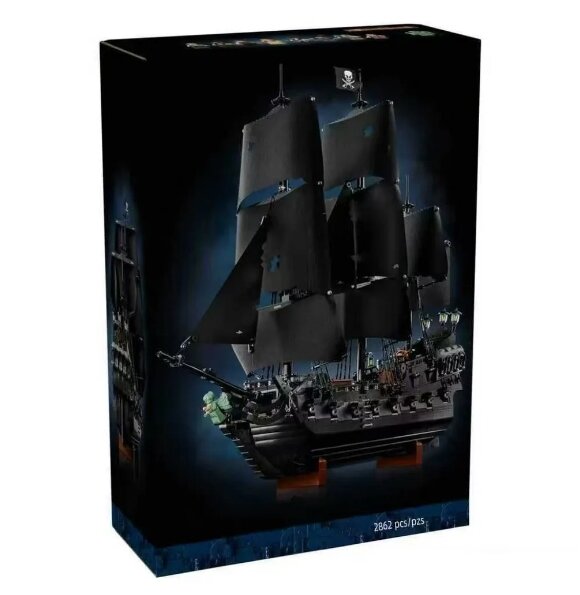 Конструктор Пиратский корабль капитана Джека Воробья, 2862 детали, для взрослых