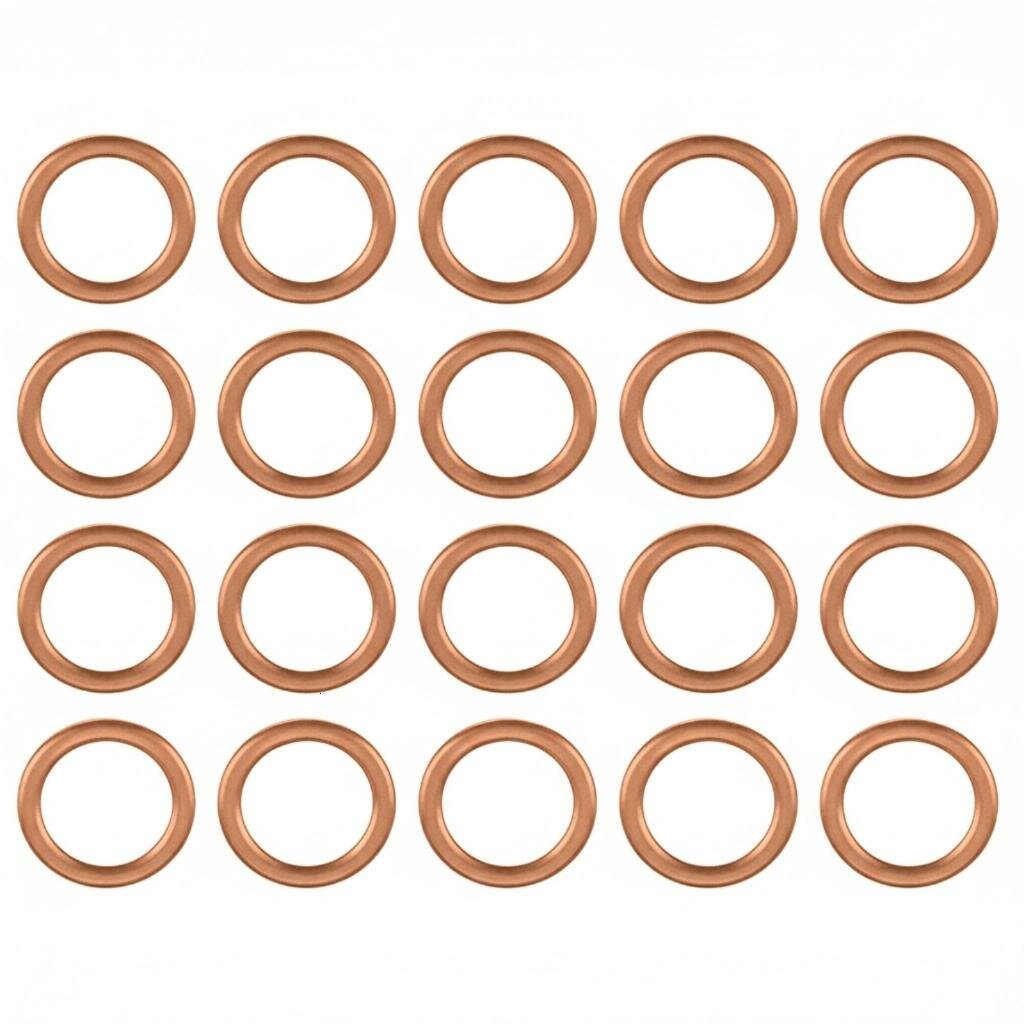 Металлическая прокладка Precisions N0138157 для сливной пробки масла, медная накладка