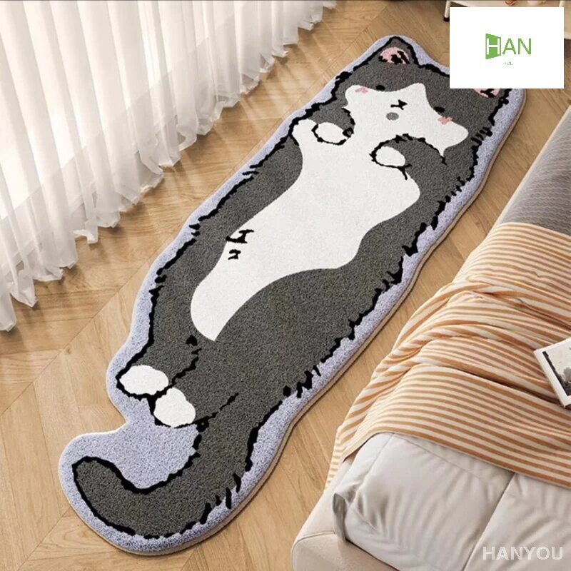 Ковер "Round Carpet Living Room Bedroom Bed", имитация кашемира, 40x120 см