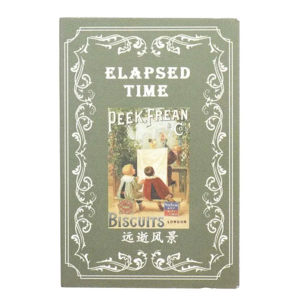 Блокнот "Elapsed Time" Peek Frean Biscuits, изумрудный, H