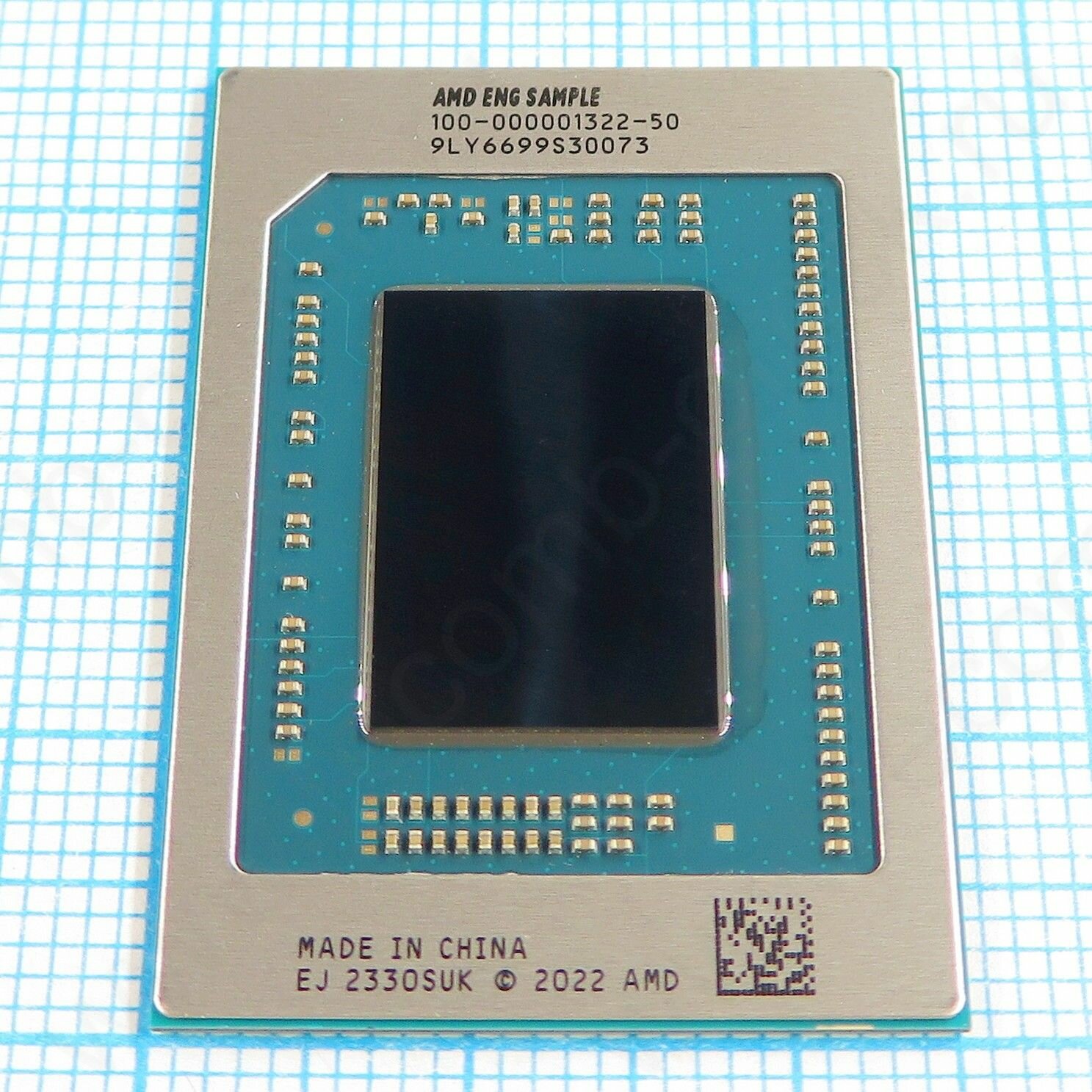 100-000001322-50 Ryzen 7 Mobile 8845HSBGA (FP7r2) - процессор для ноутбука