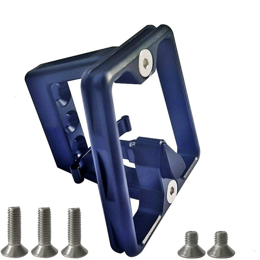 Крепления для крепления на передней полке Кронштейн для крепления сумки на крючке из алюминиевых сплавов Передние крепления блокируют Адаптер для рамы велосипеда Прочный