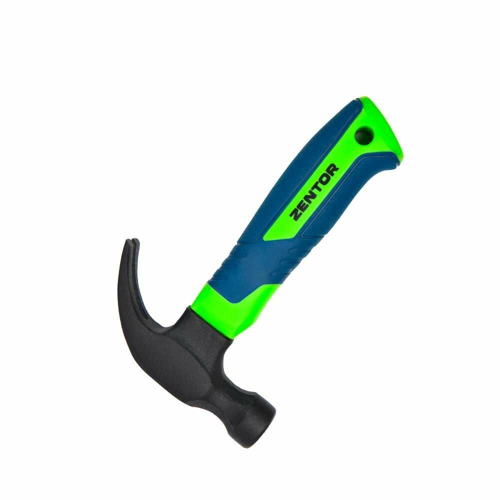Молоток-гвоздодер мини Zentor 250 г ZT18100S