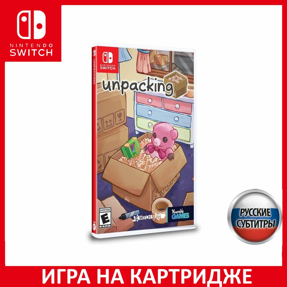 Игра Unpacking Switch Русская Версия Картридж на Nintendo Switch