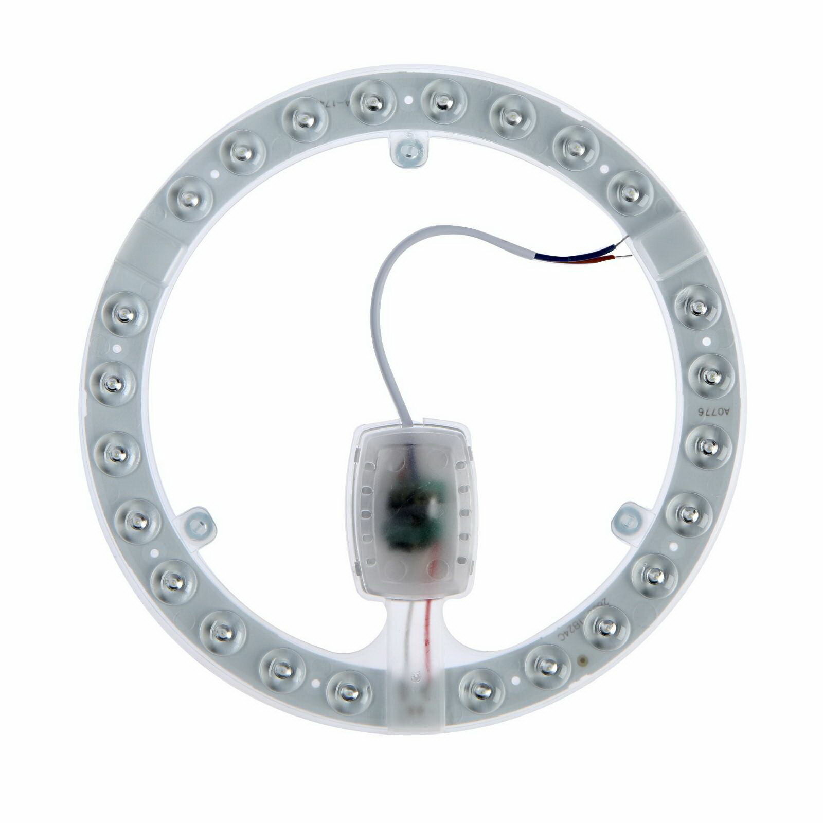 Модуль светодиодный с драйвером, 195 мм, 24 Вт, 1920 Лм, 6500К, 220 В, свечение холодное белое