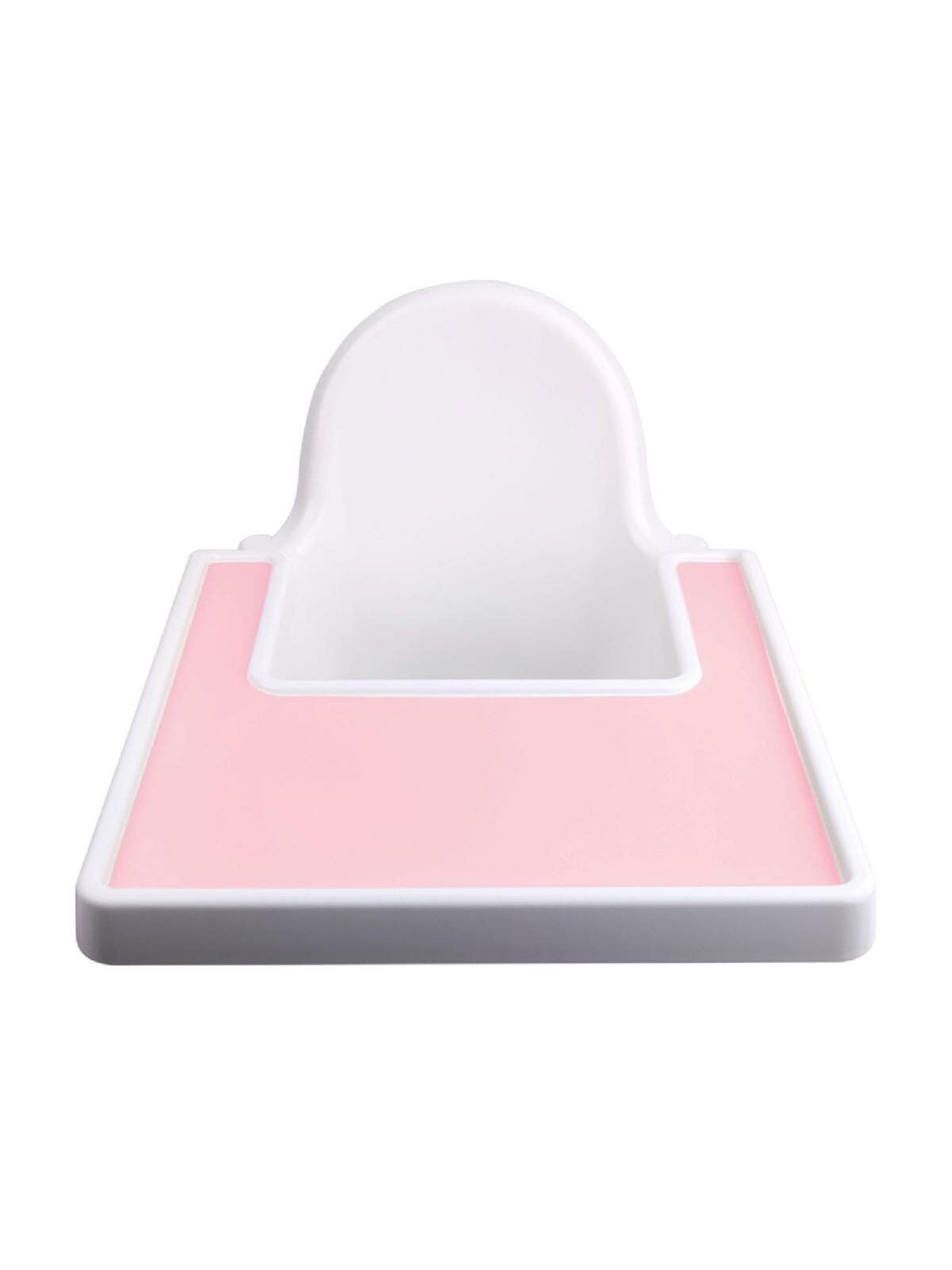 Легко моющийся силиконовый коврик для детского стульчика для кормления, коврик для удобного кормления