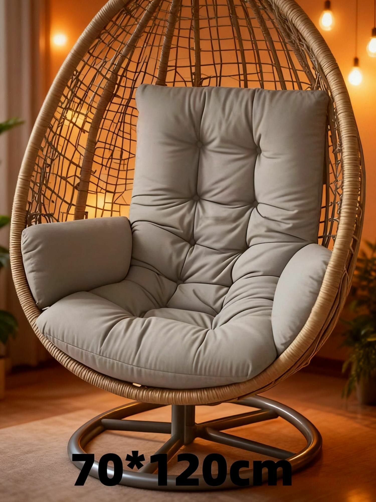 Подвесной стул/подушка для кресла-качалки/хлопчатобумажная подушка