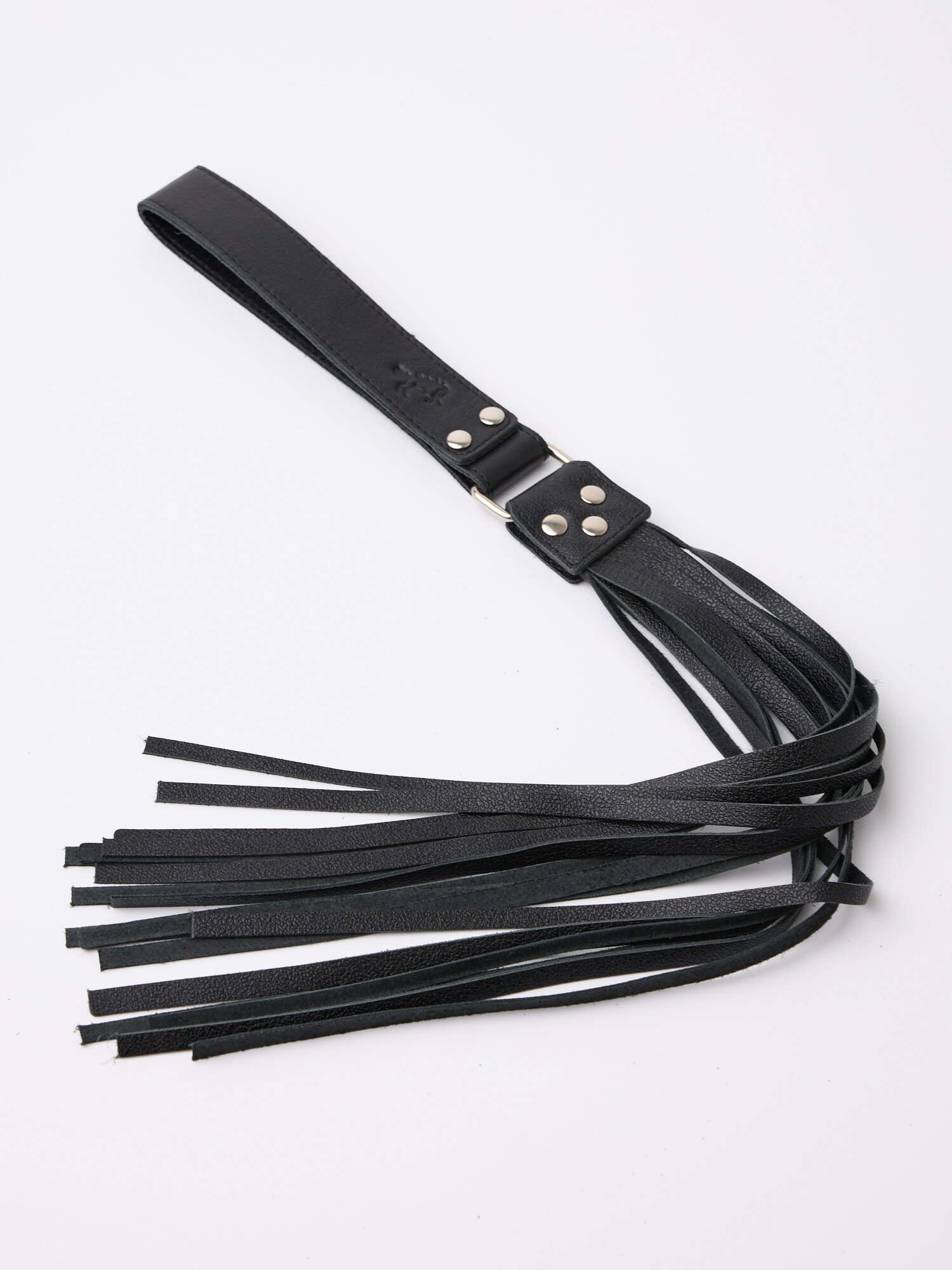 Плеть эротическая Fire Horse 006-005к, натуральная кожа, кнут бдсм 18+, флогер