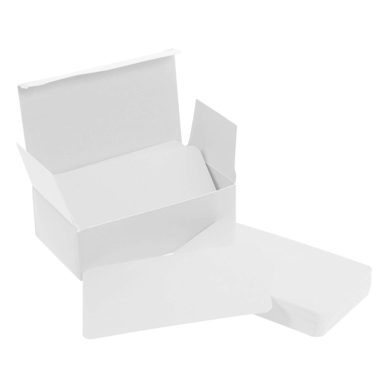 100 шт. карточек для изучения английского, пустых, для игр, бизнеса, торговли, мини 9.00X5.20X0.10 см