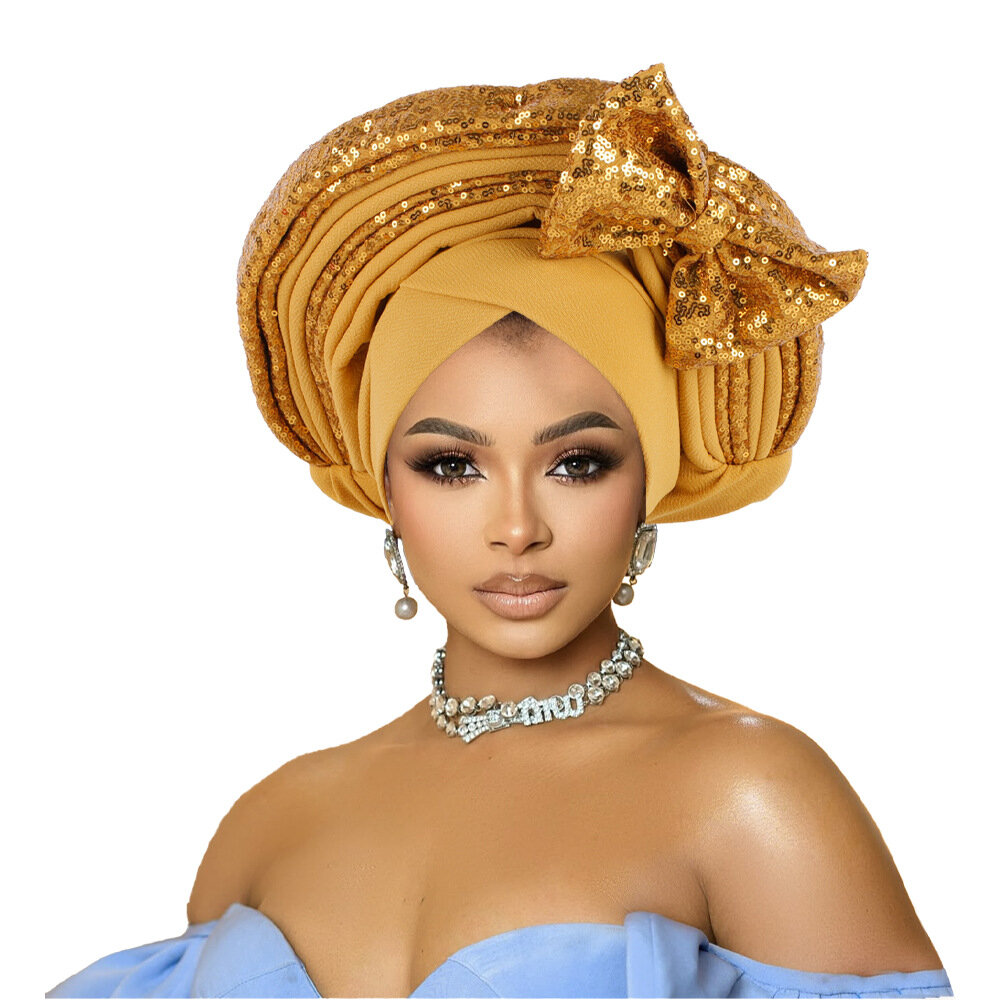DIY Кепка Тюрбан Африка Плетение Модный Банкет