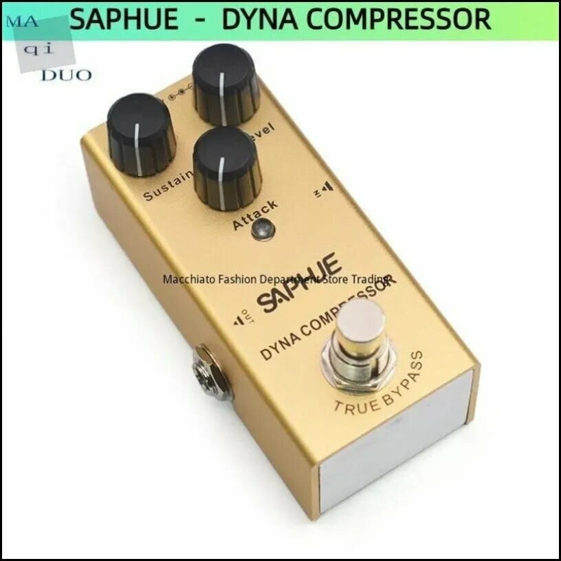 Эксклюзивный гитарный компрессор Saphue Dyna для эффектов