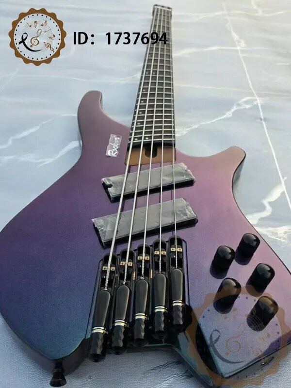 ADAM Бас-гитара Гитара без головы 5-струнная, корпус Махагони 39"