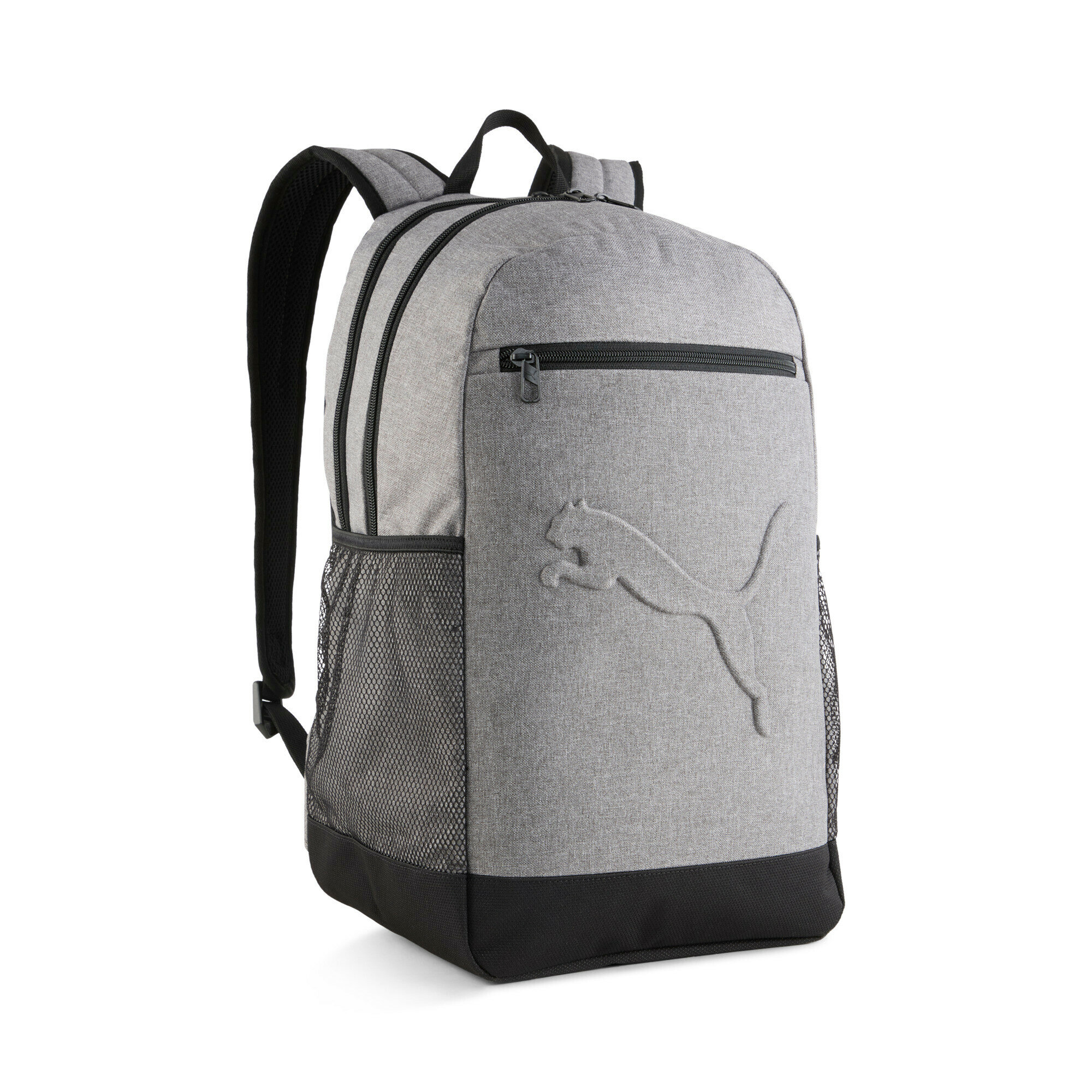 Рюкзак PUMA BUZZ HEATHER 09135001, полиэстер/полиуретан, серый