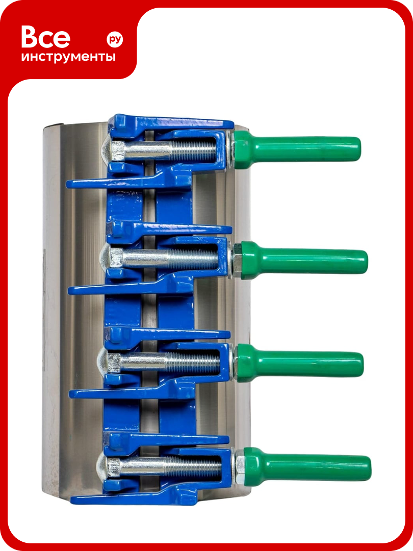 Хомут ремонтный нержавеющий с чугунным замком RUTEMPO Ду 125 (126-138) L=300 РА-012771