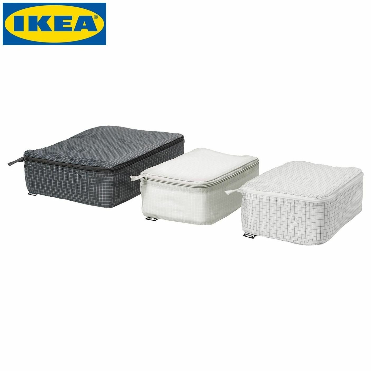RENSARE IKEA, дорожная сумка органайзер, набор, 3 шт, ренсаре икеа