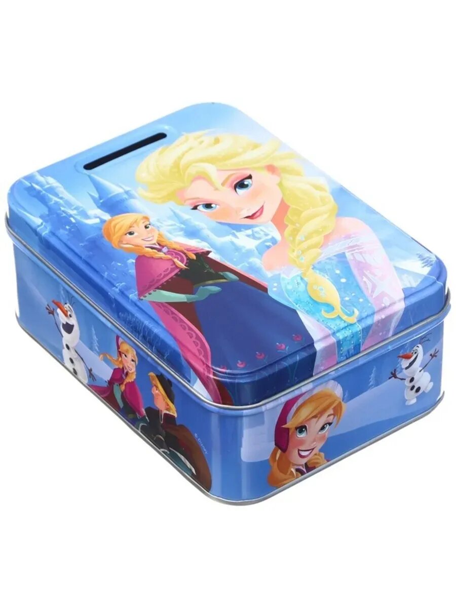 Очаровательная металлическая копилка в стиле зимней сказки