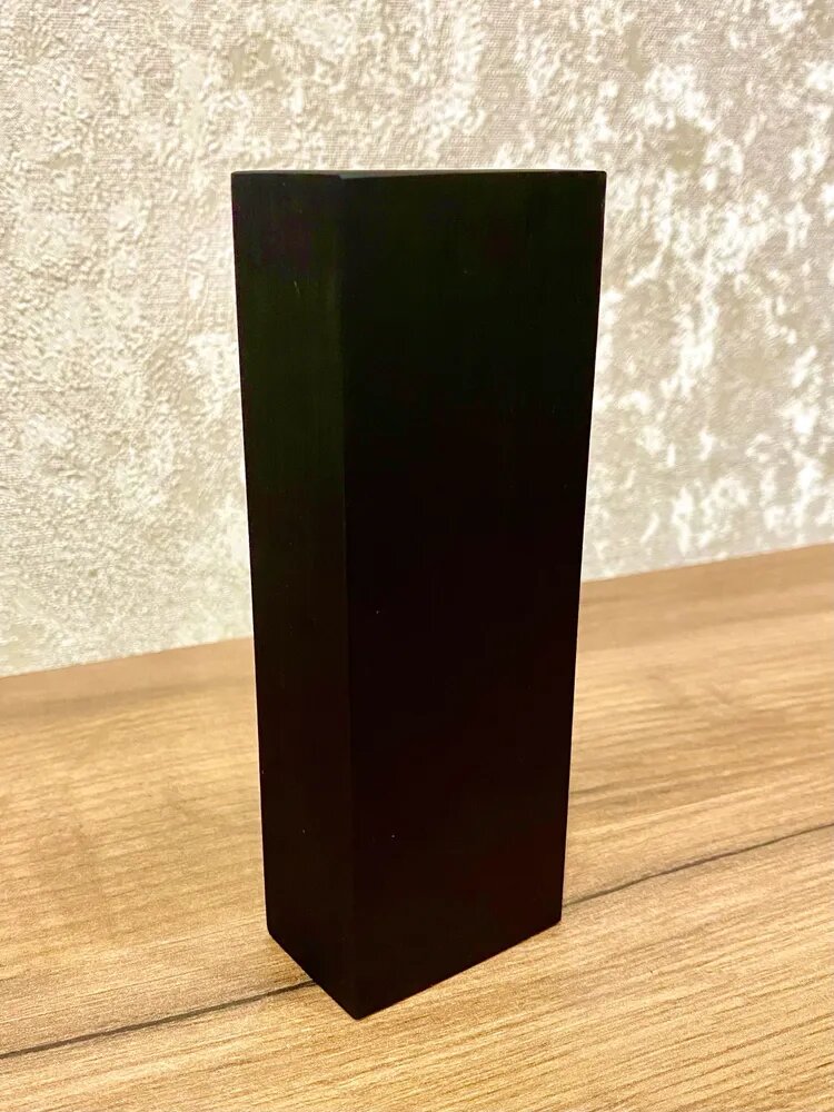 Граб черный брусок размер 135*50*30 мм