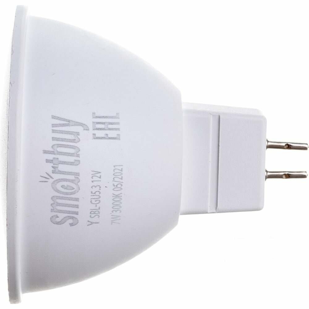 Светодиодная лампа Smartbuy LED Gu5,3/ 12V-07W/3000 SBL-GU5_3-07-30K-12V