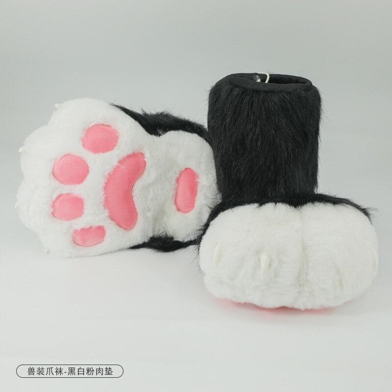 Костюм куклы в японском стиле, маска головы собаки, лапы, хвост, полукостюм, набор фурри