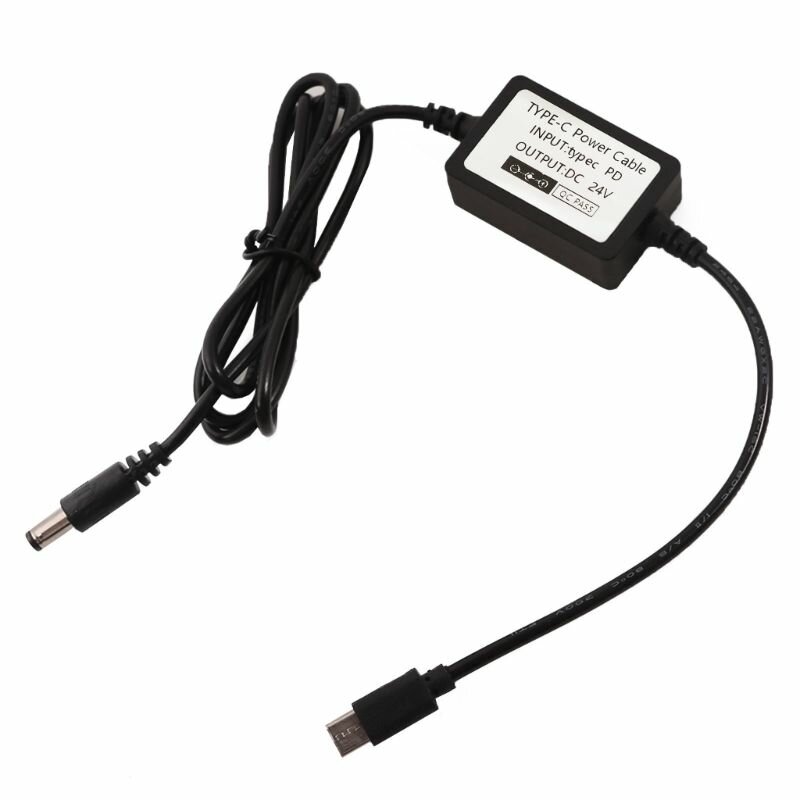 Шнур питания типа C20V -24V 5,5x2,1 мм