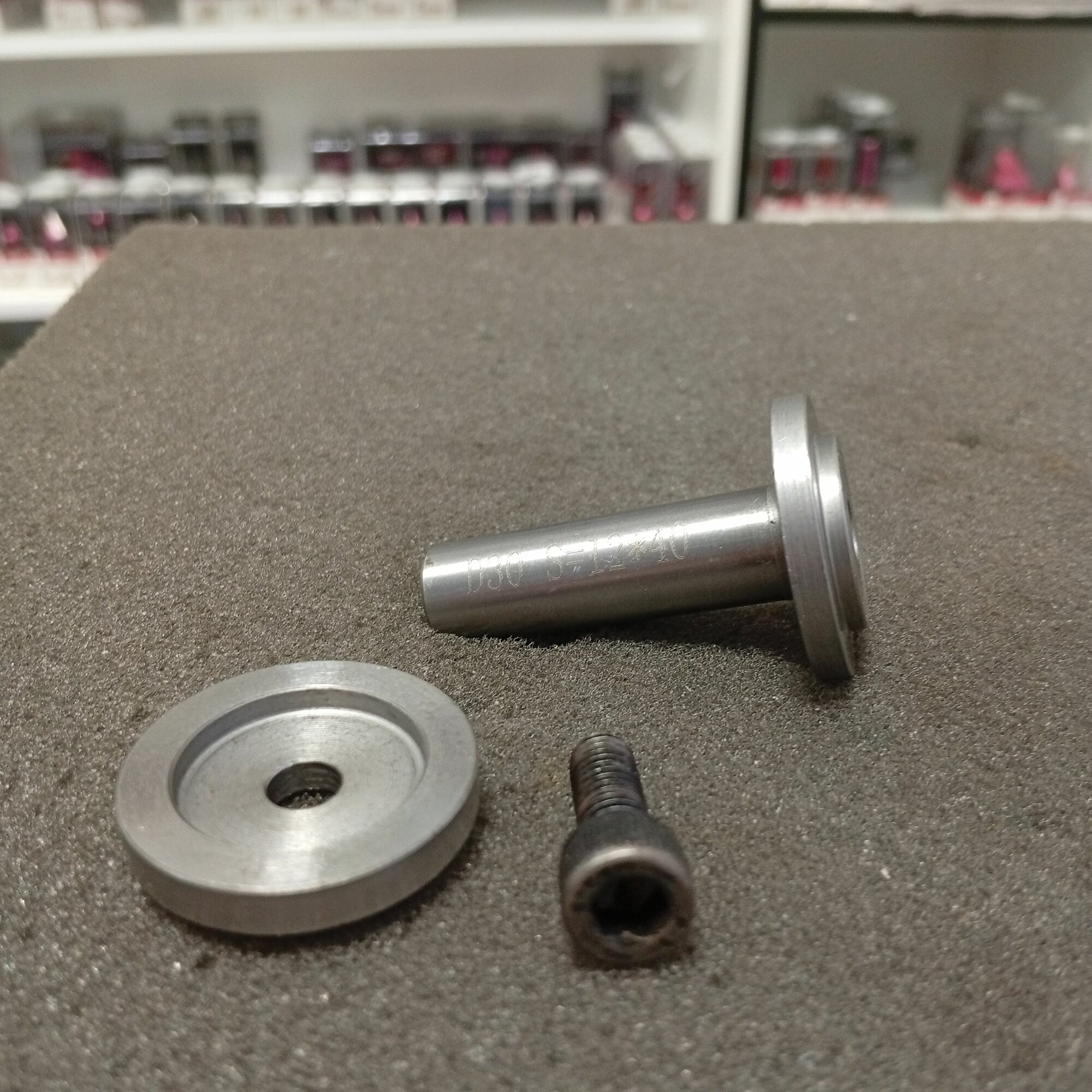 Державка для сменных дисков(крепление гайкой D дисков от 63-100мм) L 61 S 12 PROCUT 707233P