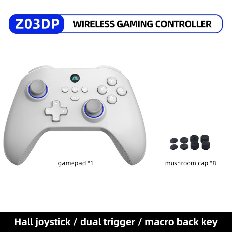 Беспроводной геймпад Z03DP White with caps