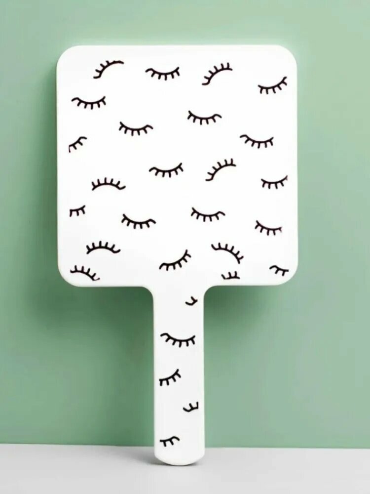 HMQ beauty Зеркало настольное "зеркало с ручкой", 9 см х 15.8 см, 1 шт