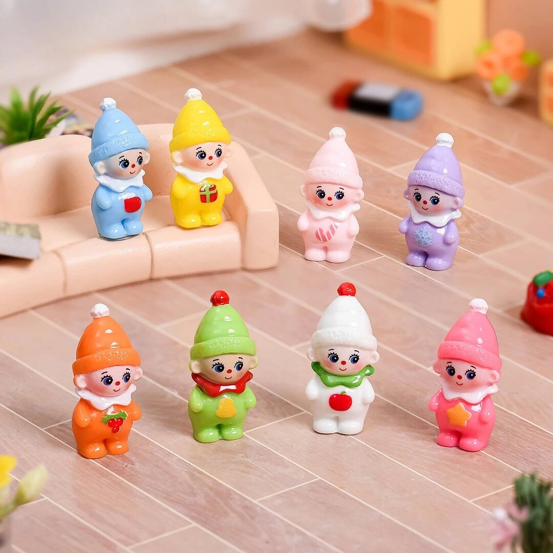 Декоративные фигурки эльфов, 10pcs