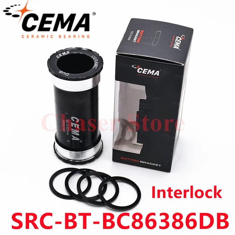 CEMA керамический подшипник каретка BB86/BB92 Красный, BB86 92-DUB