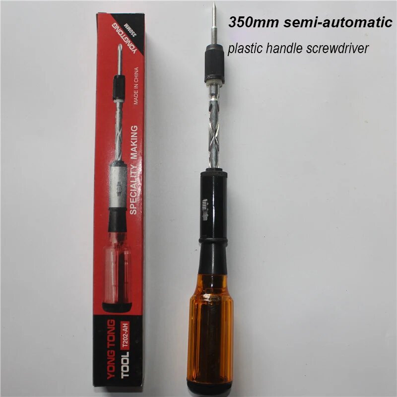 Полуавтоматическая спиральная отвертка Paowuxian 260/350/500 мм 350mm plastic